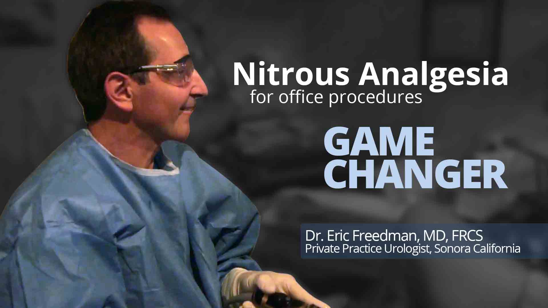 Nitrous for Urology | Nitrous Analgesia: A Game Changer | Nitrous ...
