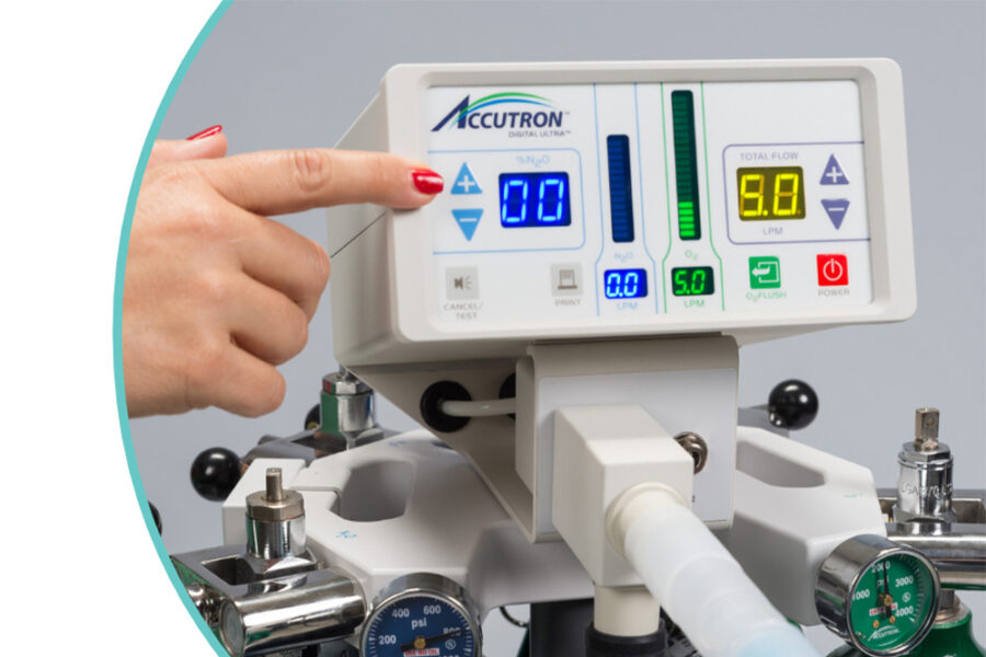 Accutron™ Nitrous Flowmeter | Sedation Systems LLC
